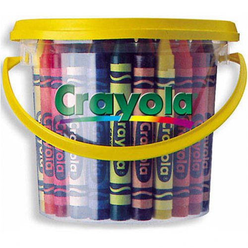 Crayons - Crayola - Large - Assorted Bucket of 48 | Skout Office Supplies