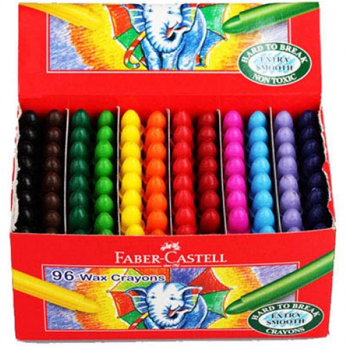 Crayons - Faber-castell - Chublets - Box of 96 | Skout Office Supplies