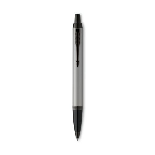 Ballpoint Pen - Parker - IM Matte Grey Black Trim | Skout Office Supplies