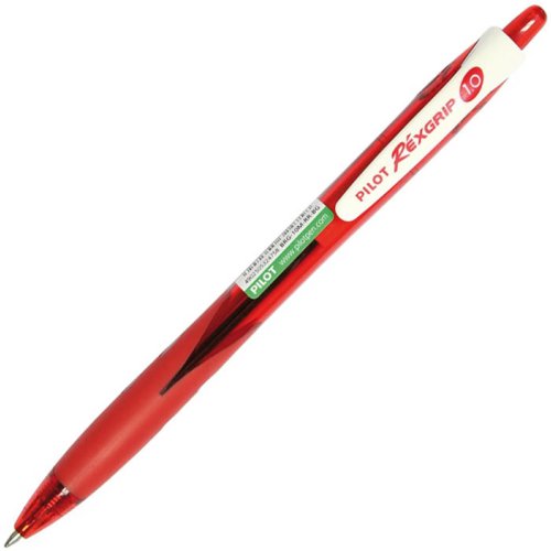 Ballpoint Pen - Pilot - Rexgrip - BPRG - 1.0mm Medium - Red | Skout ...