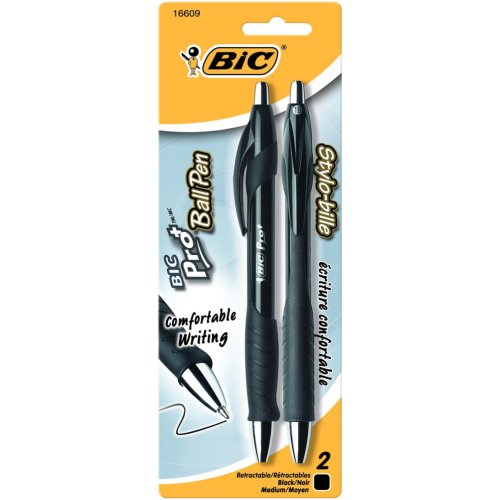 Pen BIC Pro Plus Black | Skout Office Supplies