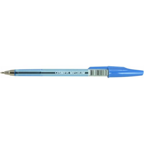 Ballpoint Pen - Osmer - Medium - Blue - Box of 50 | Skout Office Supplies