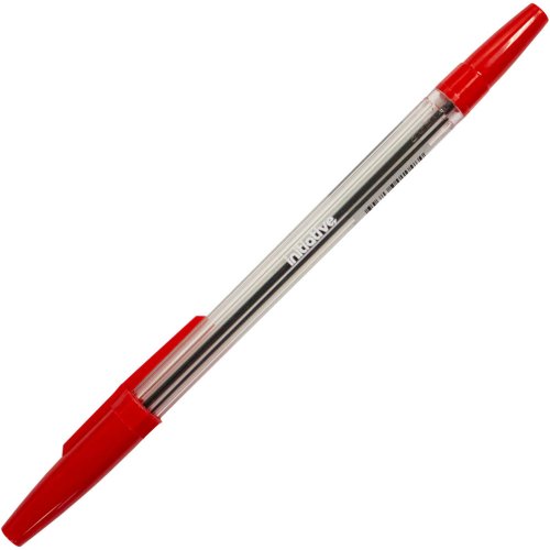 Ballpoint Pens - Initiative - Medium - Red - Box of 12 | Skout Office ...