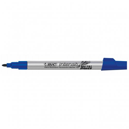 Permanent Marker - BIC - Intensity Metal Pro - 5mm Chisel - Blue ...