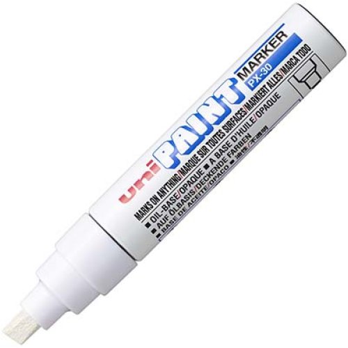 Paint Marker - Uni - PX30 - Bold - White | Skout Office Supplies