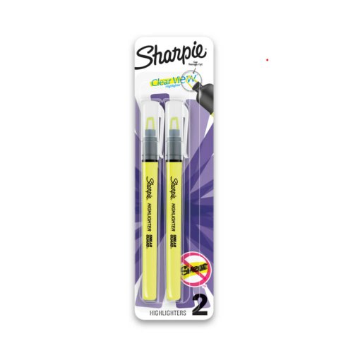 Highlighter - Sharpie - Clear View Stick - Yellow - Pack of 2 | Skout ...