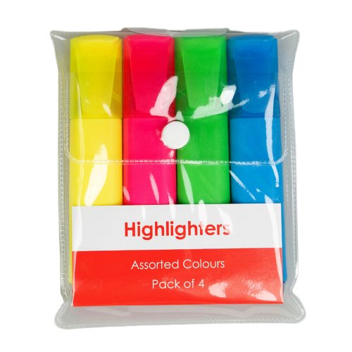 Highlighter - GNS - Basic Assorted - 4 Pack | Skout Office Supplies