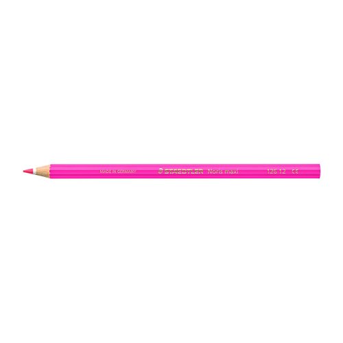 Staedtler Noris 12 Sided Jumbo Pencils Magenta | Skout Office Supplies