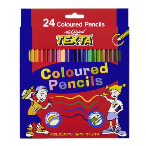 Coloured Pencil - Texta - Pack of 24 | Skout Office Supplies