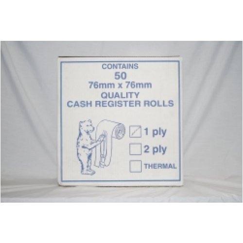 Adding Machine Rolls - 76x76mm - Lint Free | Skout Office Supplies