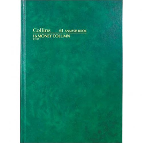 Analysis Book - Collins - 61 Series - 16MC - 84 Lf | Skout Office Supplies