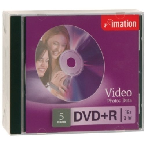 DVD+R Imation 120min 16x 4.7gb Pk5 | Skout Office Supplies