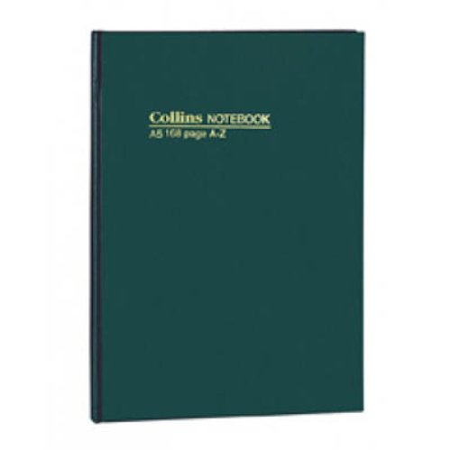 Notebook - Collins - A4 Short - A-Z - 250x200mm - 168pg | Skout Office ...