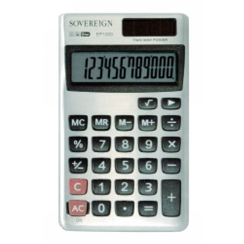Calculator Pocket EP1000 Sovereign | Skout Office Supplies