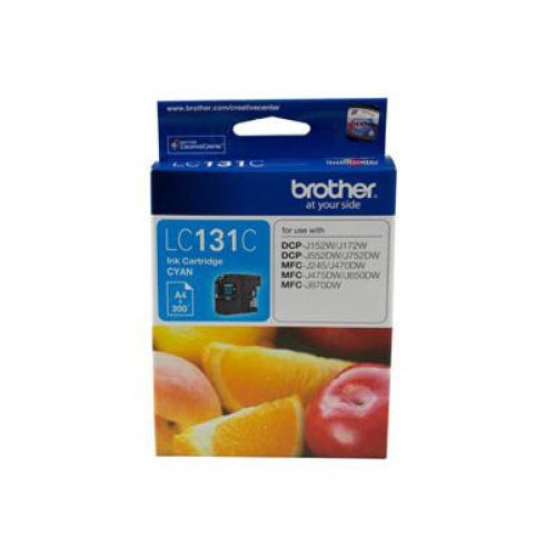 Brother LC131 Cyan Ink Cart - Up To 300 Pages | Skout Office Supplies