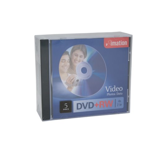 DVD+RW Imation 4x 4.7GB 5Pk | Skout Office Supplies