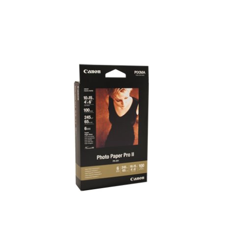 Canon Photo Paper Pro II 6" x 4" 100 Sheets - 245gsm | Skout Office ...