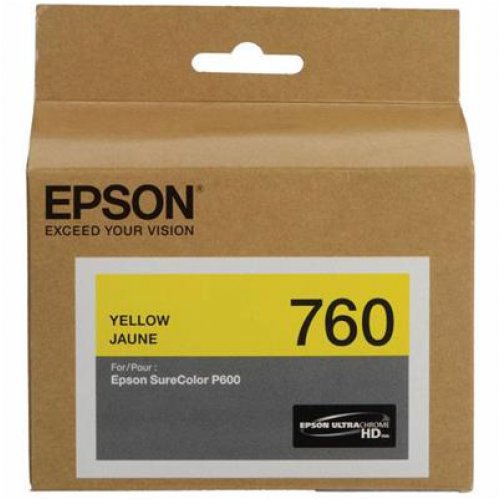 Epson 760 Ink Cartridge Yellow | Skout Office Supplies