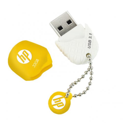 Flash Drive USB 3.1 - HP - X780W - 32GB Yellow | Skout Office Supplies