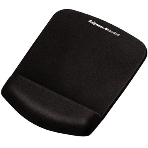 Mouse Pad - Fellowes - Wrist Support Plush Touch Black | Skout Office ...