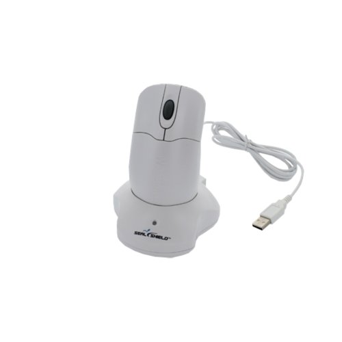 Waterproof Mouse Seal Shield Wireless White | Skout Office Supplies