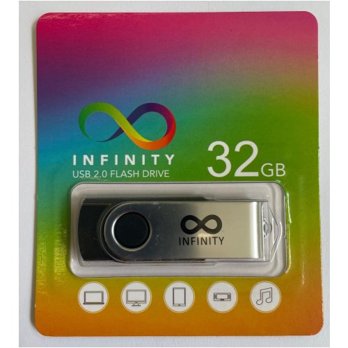 USB 2.0 Flash Drive Infinity 32GB | Skout Office Supplies