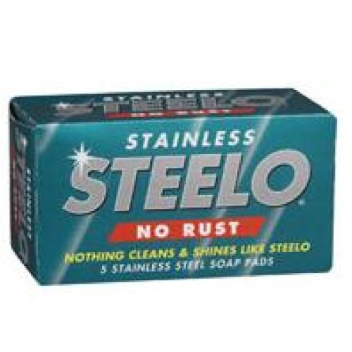 Scouring Pads - Steelo - No Rust - 5 Pack | Skout Office Supplies