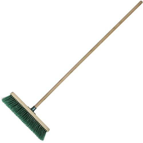 Outdoor Broom - Cleanlink - Hard Bristle Width With Wooden Handle ...