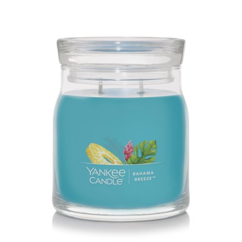 Candle Yankee Signature Medium Jar Bahama Breeze | Skout Office Supplies
