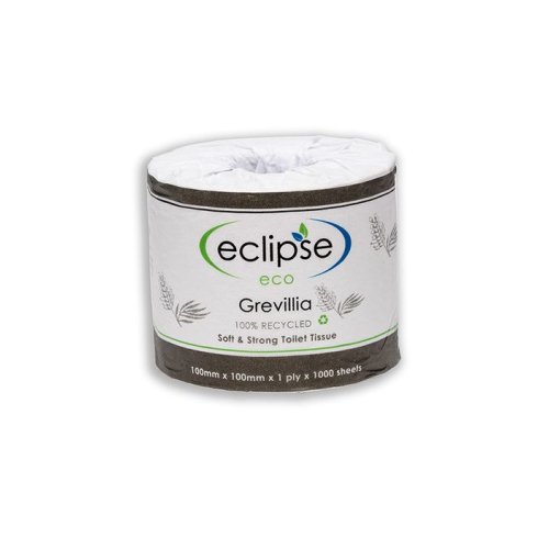 Toilet Tissue Eclipse Grevillia 1 Ply 850 Sheet - Carton of 48 | Skout ...