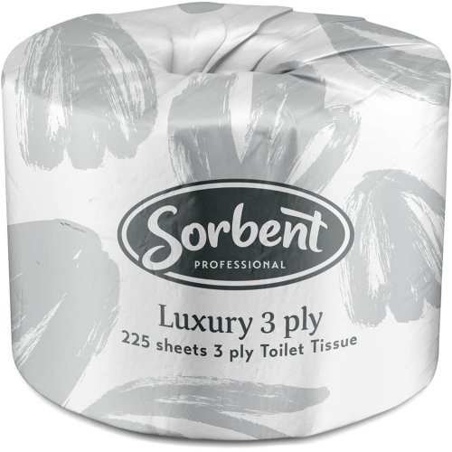 Toilet Tissue - Sorbent Professional - Luxury 3 Ply - 225 Sheet | Skout ...