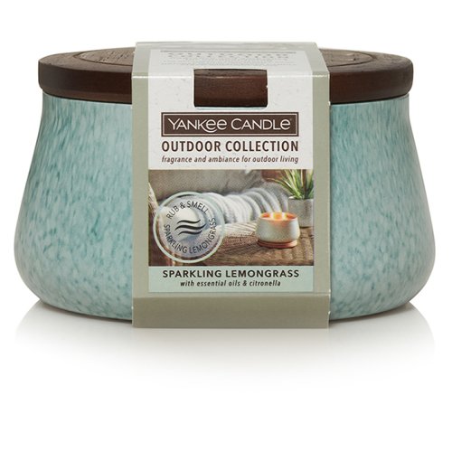 Candle Yankee Outdoor Medium Jar Sparkling Lemongrass | Skout Office ...