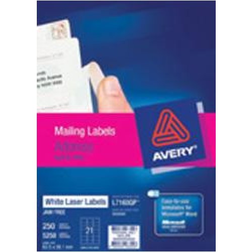 Label Avery Laser L7159 Quik Peel 24up 64x33.8 Pk100 | Skout Office ...