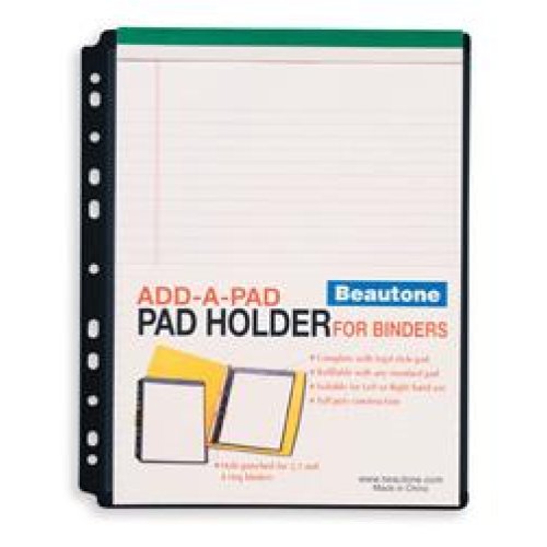 Pad Holder and Pad Beautone Add A Pad For Binders | Skout Office Supplies