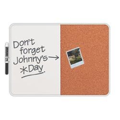 Board Cork Boone 580x425mm Combination Vinyl Frame | Skout Office Supplies