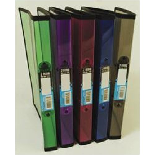 Binder - Foldermate - A4 - 2R 25mm - Fluro Red | Skout Office Supplies