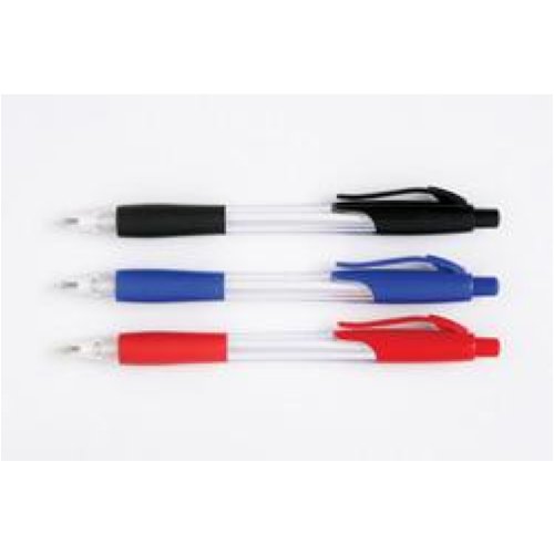 Pen - Marbig Retractable Medium Black | Skout Office Supplies