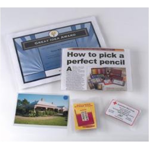 Card Holder A7 Plastic Marbig (no Holes) Clear Pk 10 | Skout Office ...