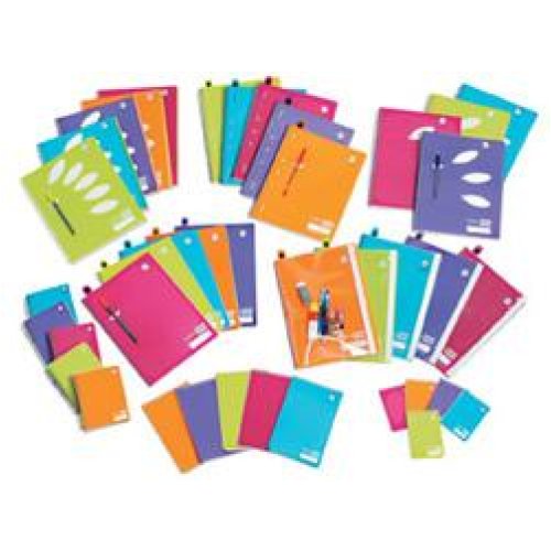 Note Book Marbig Colourhide Spiral 96pg Counter Dply 48 Asst | Skout ...