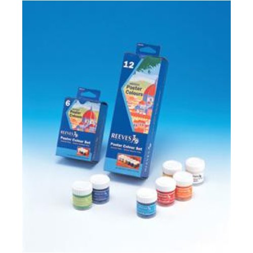 Paint Reeves Poster Colour 22mls Asstorted 12's | Skout Office Supplies