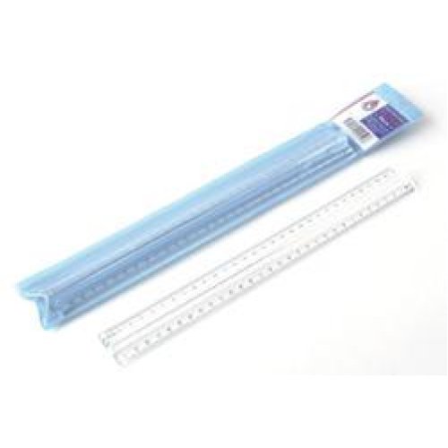Ruler Sovereign 30cm Plastic Fingergrip | Skout Office Supplies