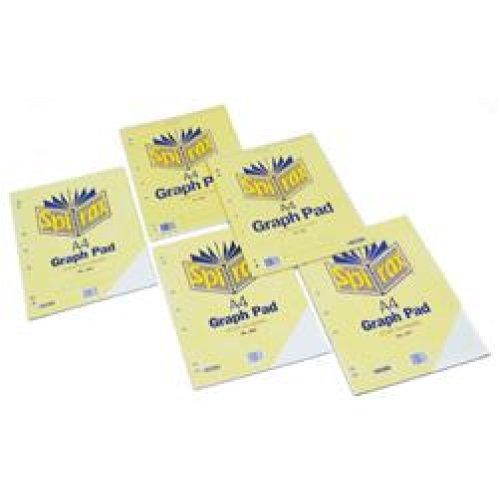 Graph Book - Spirax - A4 - 585 - 5mm - 60 Page | Skout Office Supplies