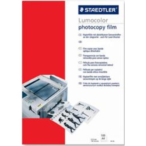 Transparency Film Staedtler A4 Copier Lumocolor Bx100 | Skout Office ...