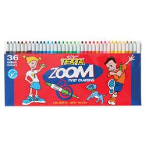 Crayons Texta Zoom Propelling 36's | Skout Office Supplies