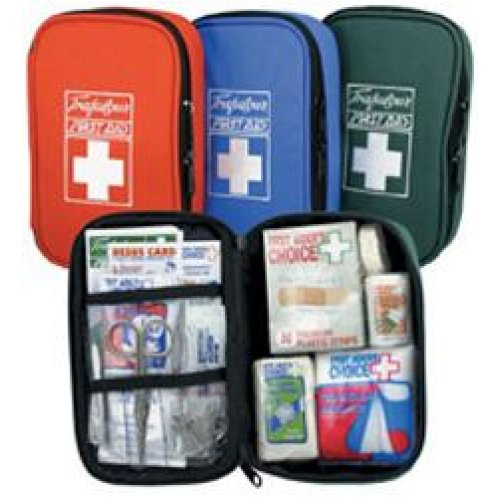 First Aid - Trafalgar - Handy Kit No.3 Bag Red | Skout Office Supplies