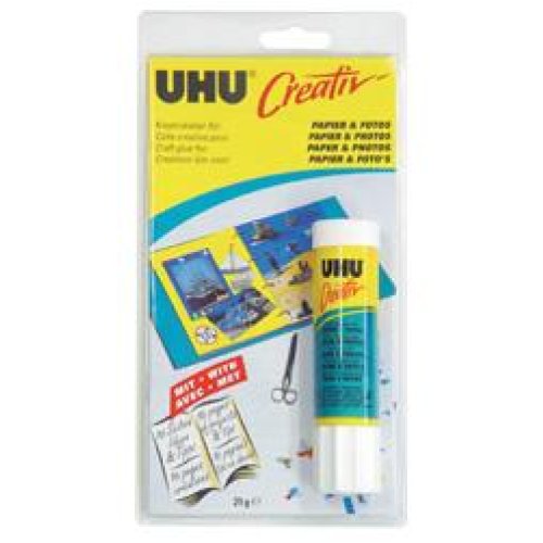 Glue Uhu Creative Stick Paper and Photo 21gm | Skout Office Supplies