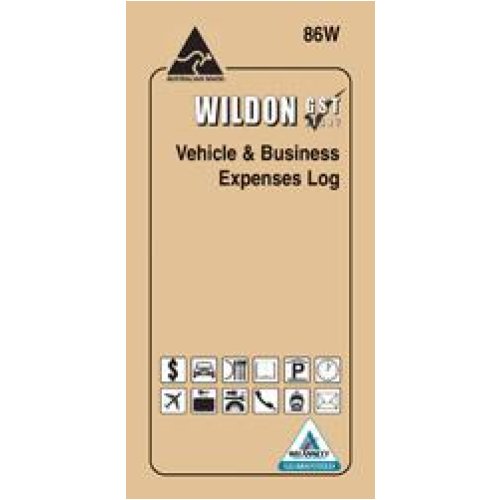 Vehicle and Business Log Book - Wildon - 86W | Skout Office Supplies