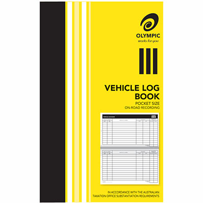 Vehicle Log Book - Olympic - Pocket - 180x110mm - 64 Page | Skout ...