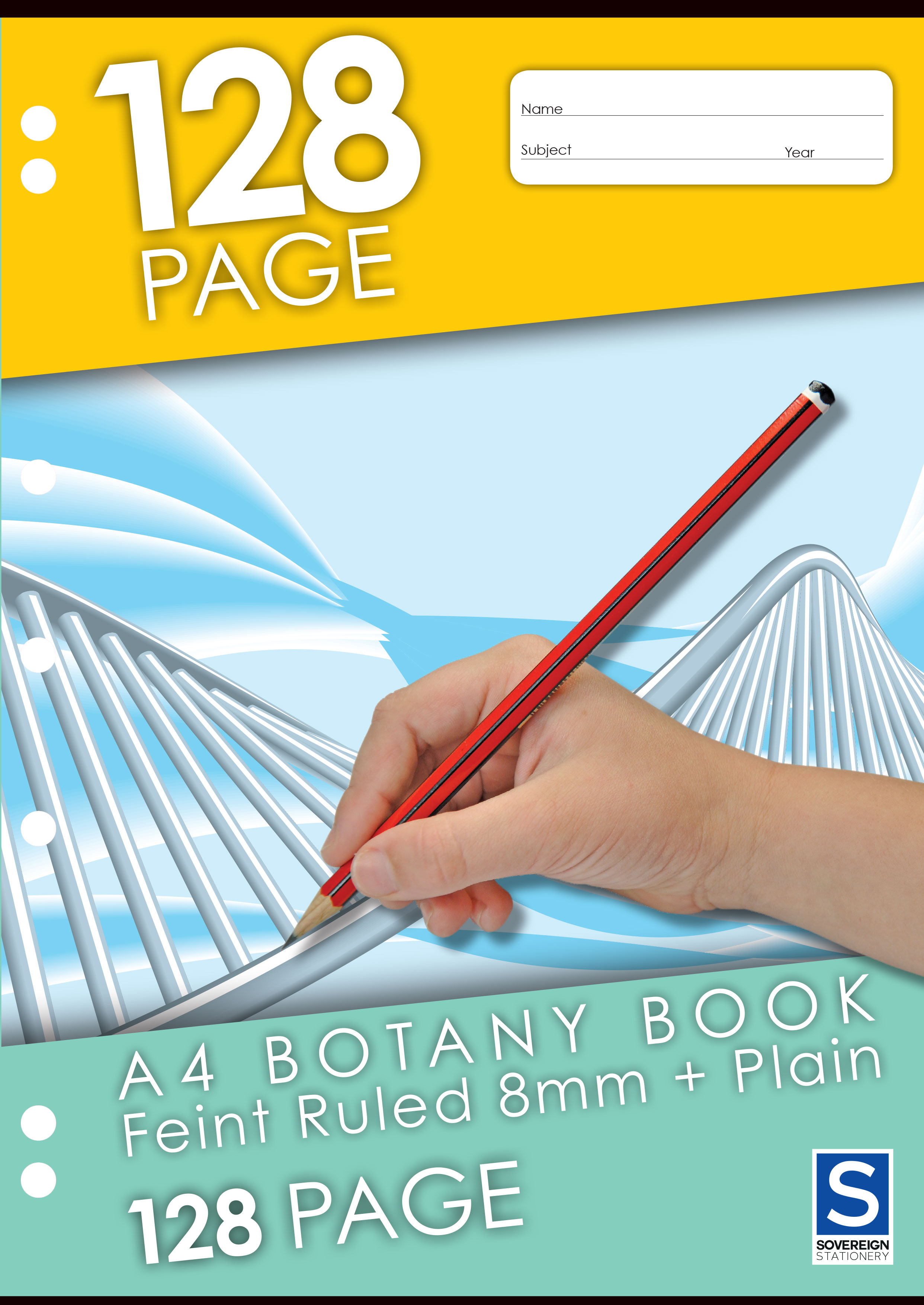 Botany Book - Sovereign - A4 - Binder - 128 Page | Skout Office Supplies