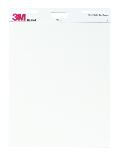 Flip Chart - Post- It - 570 - 635x762mm - White | Skout Office Supplies